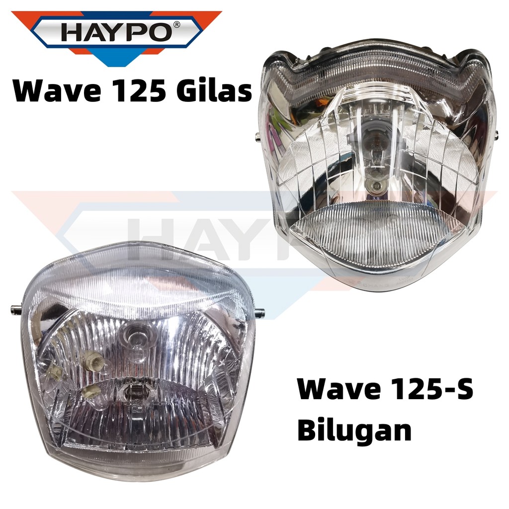 Haypo Brand Headlight For Honda Wave 125 S Bilugan Wave 125 Gilas ...