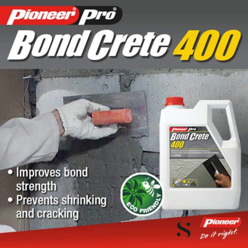 Pioneer Pro Bondcrete 400 Gallon (4Liters) | Shopee Philippines