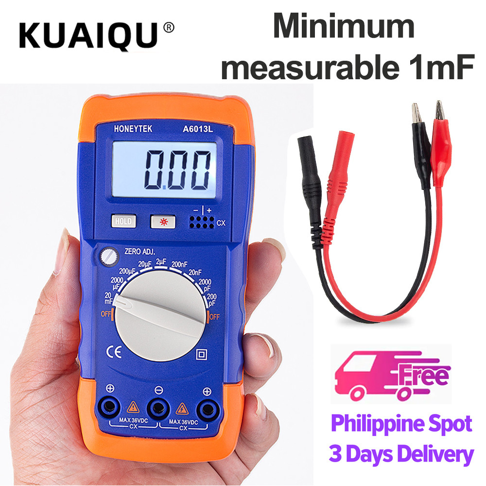 A6013L LCR Meter Digital Capacitance Meter Tester Inductance Meter ...