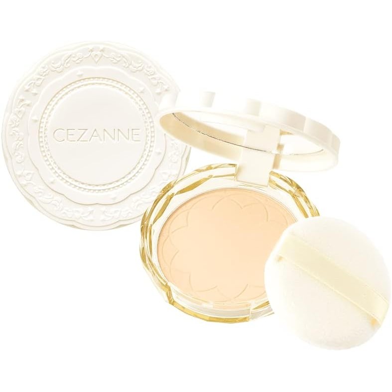 CEZANNE Cezanne UV Silk Cover Powder 1pc Face Powder (01 Light ...