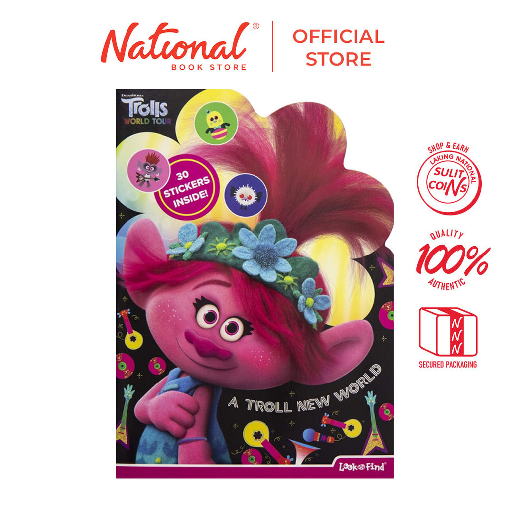 Dreamworks Trolls World Tour: A Troll New World Look And Find Activity ...
