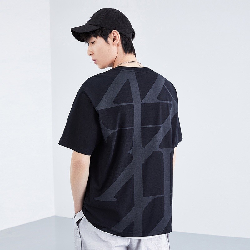 ANTA Men Basketball Short Sleeve T Shirt | Shopee Philippines