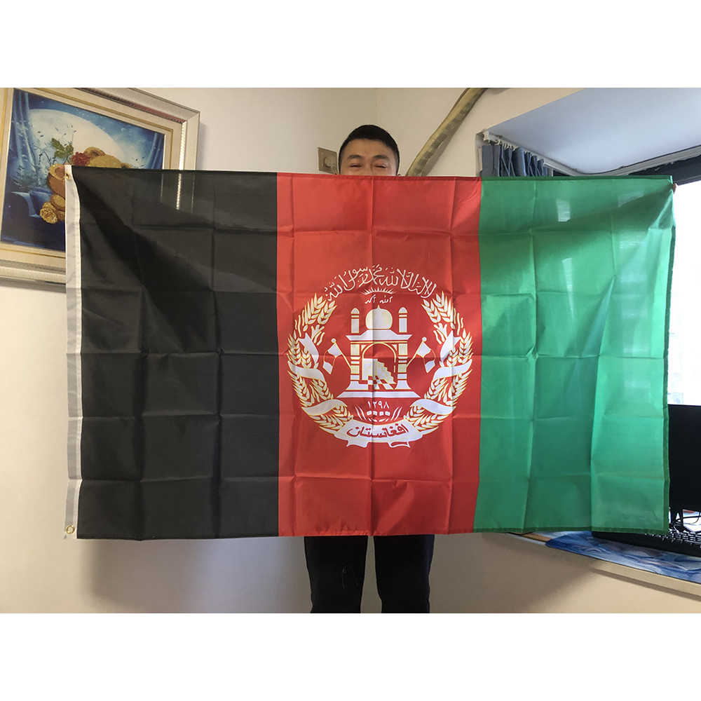 SKY FLAG 90X150cm Afghanistan Flag Afghan Afghani Kabul National Flags ...