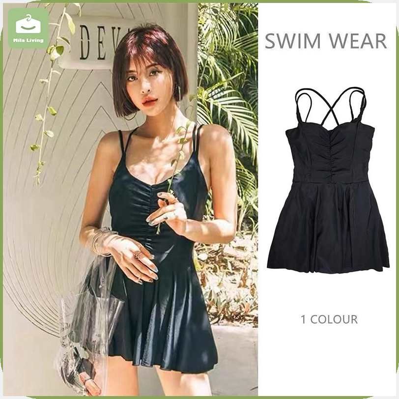 BACKLESS"m[SEXY+F=BODYCON-U"SWIM\F"DRESS-j\Swimsuit"z-Korean\x"Swimwear ...