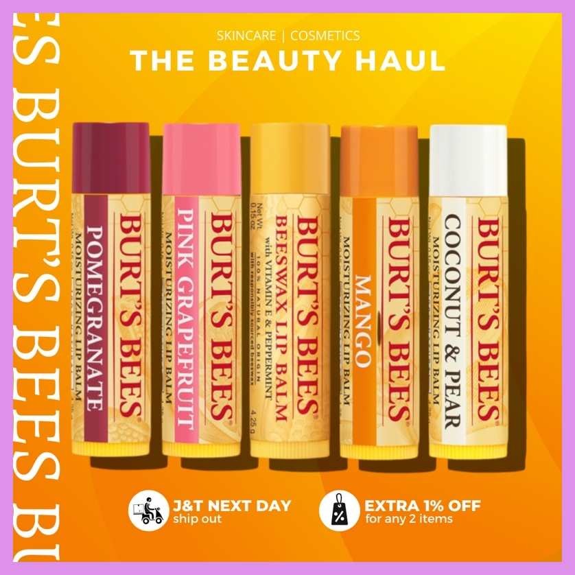 Burt’s/uU!Bees|D>100%[b;Natural;Uu&LL`Balm&(4.25g) | Shopee Philippines