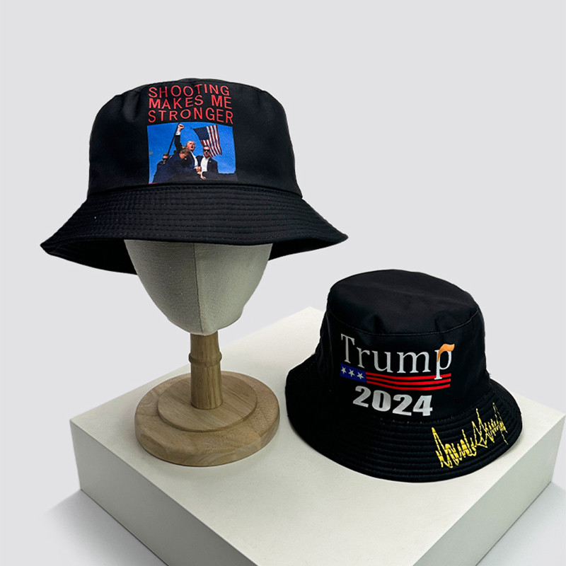 New Unisex Print Donald Trump Bucket Hats Sunshade 2024 Election Rally ...