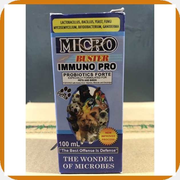 MICRO\Tg`BUSTER^Kc+IMMUNO#zR(PRO(x|-)J>Probiotics}S)Forte>h}100ml ...