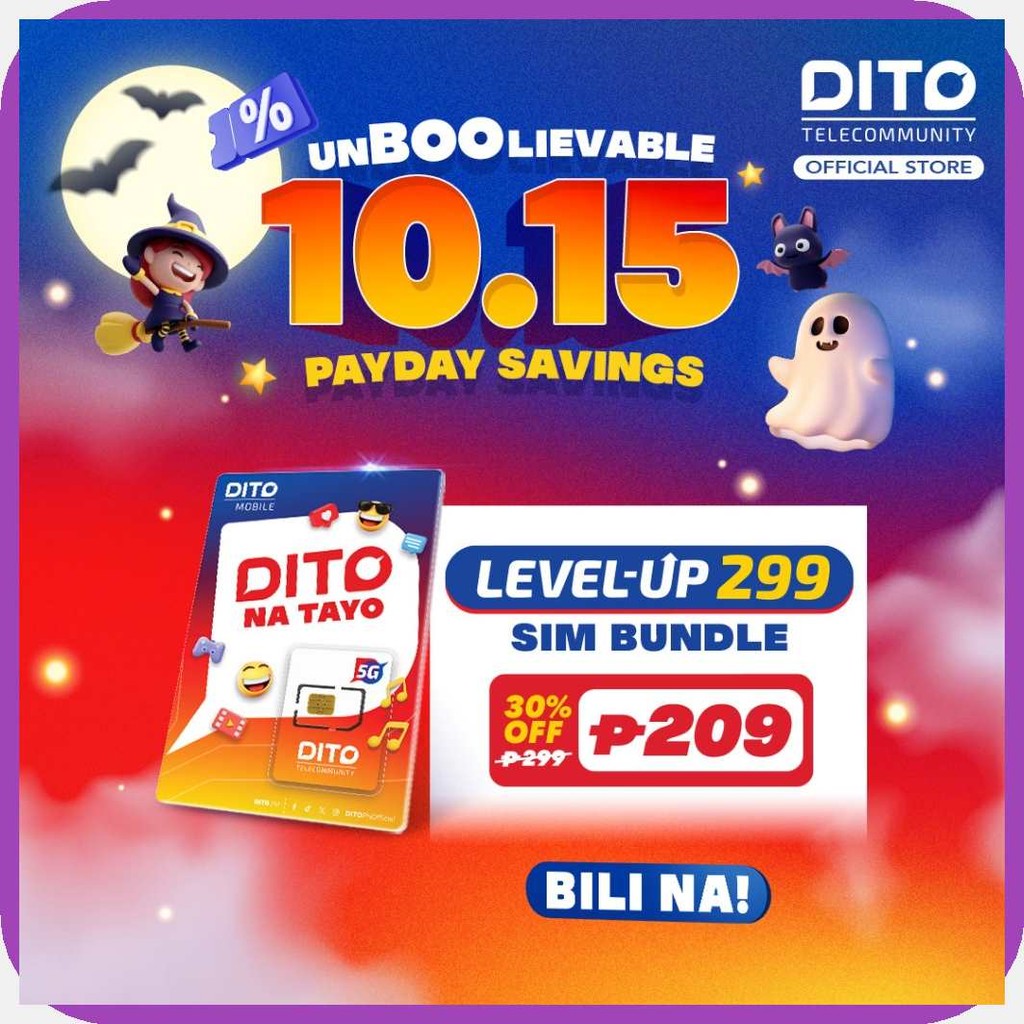 DITO)E$5G%hw&SIM>p/with/WE$Level-Up/sm^299$E/Bundle^Y#(28GB.w]Data ...