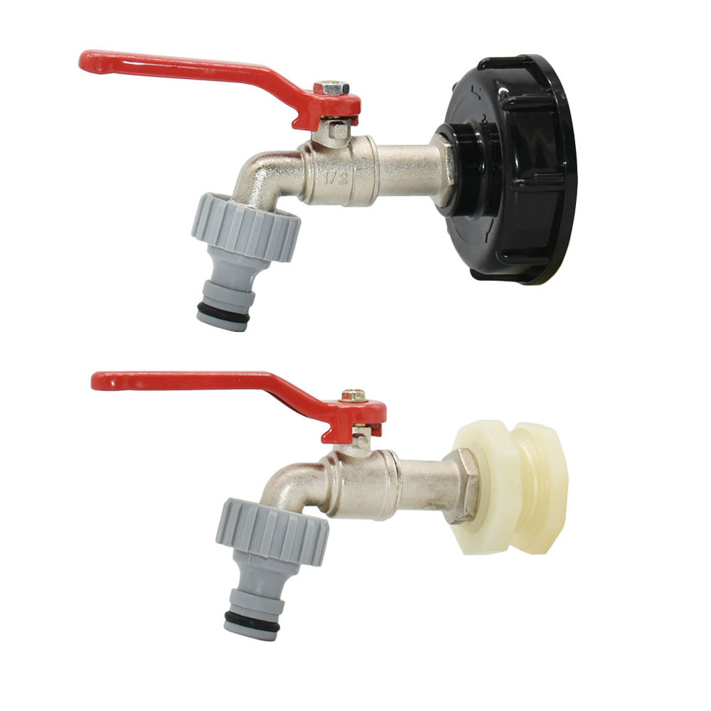 IBC Tank Adapter S60X6 To 16mm Nipple Connector Fitting Quick Connect ...