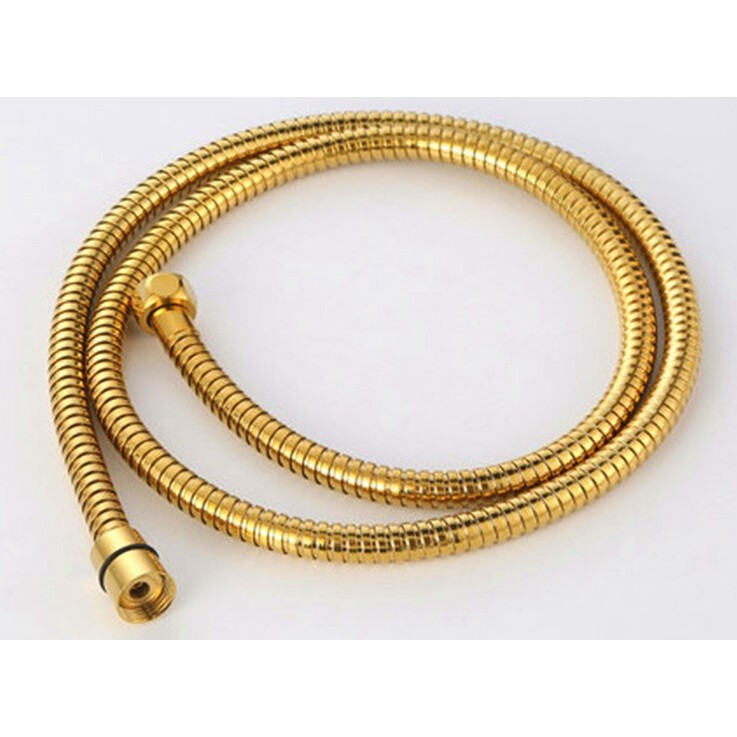 1.5m stainless steel gold color hose Shower pipe with copper core ...
