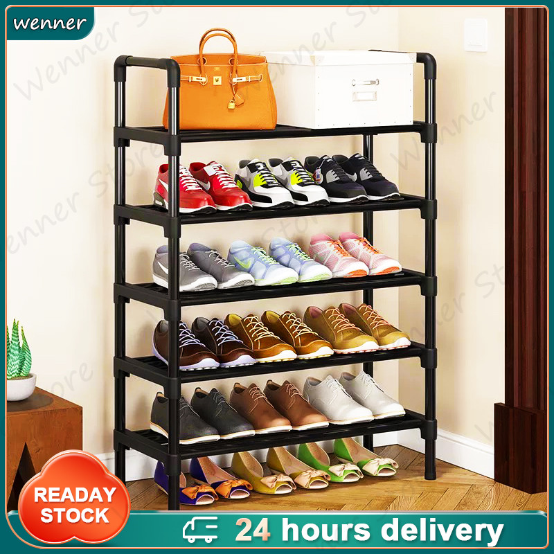 9 Layer Shoe Rack Stackable Shoes Storage Organizer multi-purpose ...