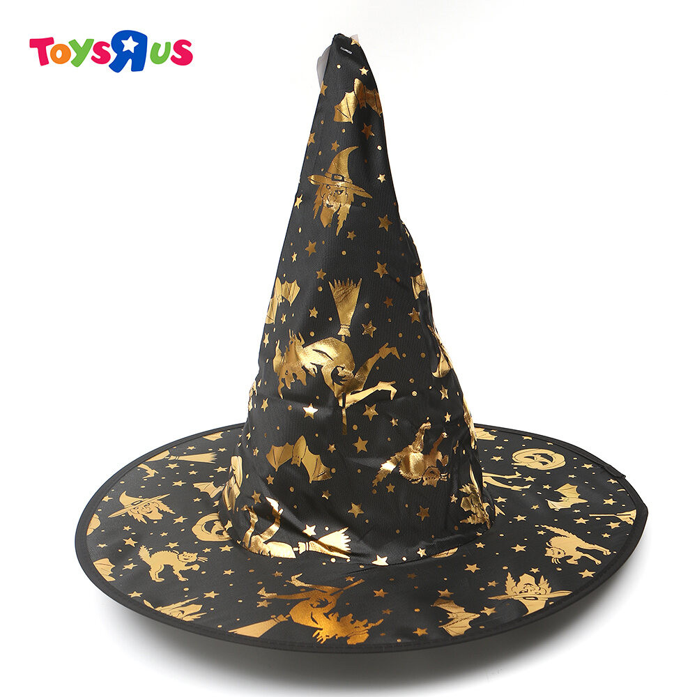 Gold/ Silver Witch Hat- Halloween Item | Shopee Philippines
