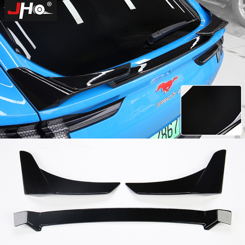 ♚JHO Car Rear Spoiler Wing Extentions Flaps Trunk Exterior Wing Parts ...