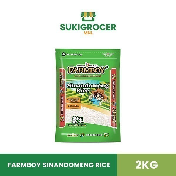Farmboy Sinandomeng Rice 2kg | Shopee Philippines
