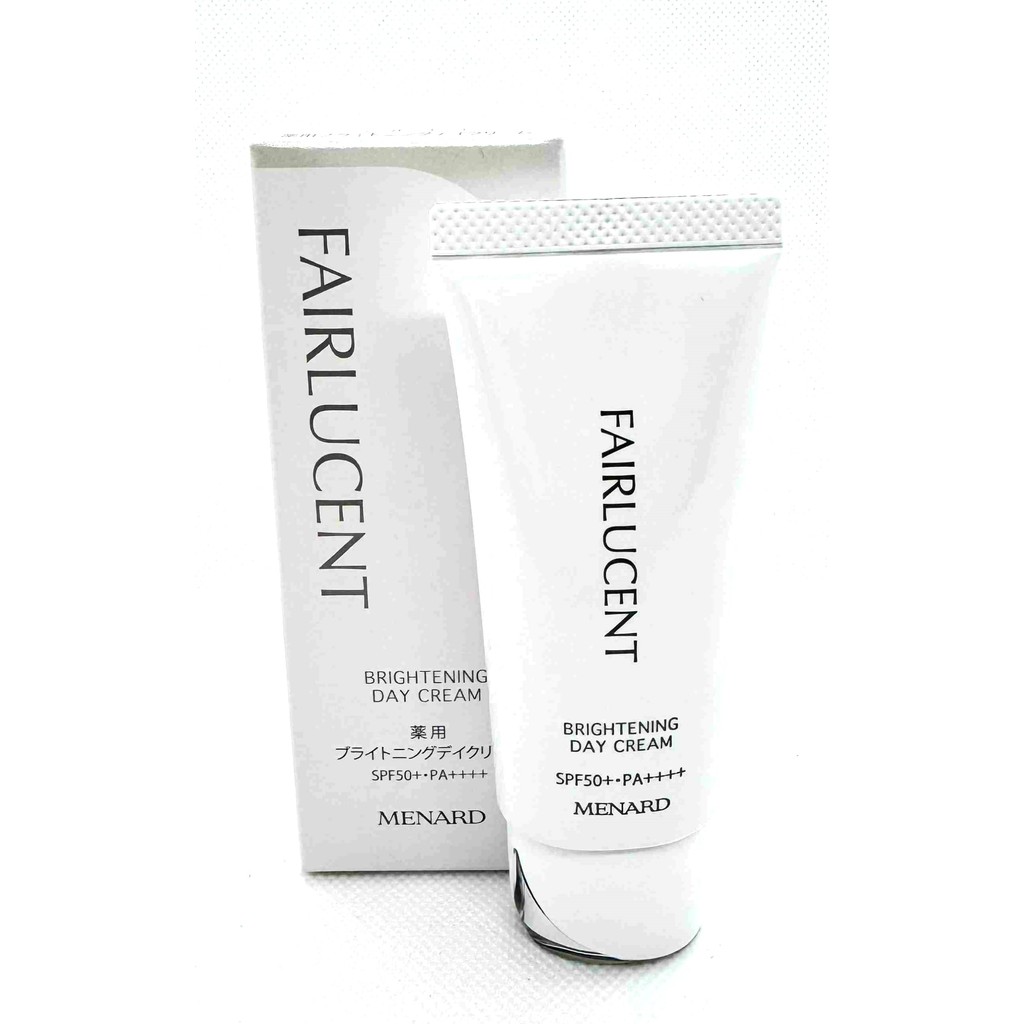 MENARD Fairlucent Medicated Brightening Day Cream SPF50+ PA++++ 40g Sunscreen [Quasi-drug ...