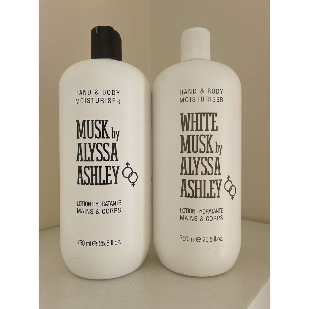 Alyssa Ashley Musk / White Musk Hand and Body Lotion 750ml/ Authentic ...