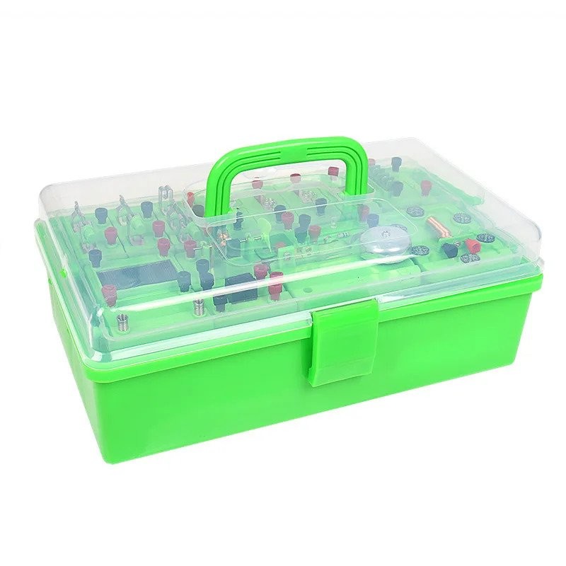 Green Physical And Electrical Experiment Kit Box Physics Teaching ...