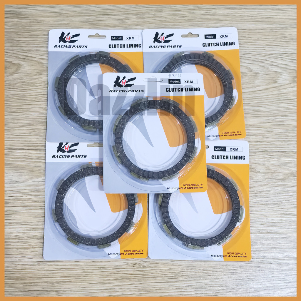5SET CLUTCH LINING SET MOTORCYCLE ACCESSORIES XRM/WAVE100 HD3 TMX/LIFAN ...
