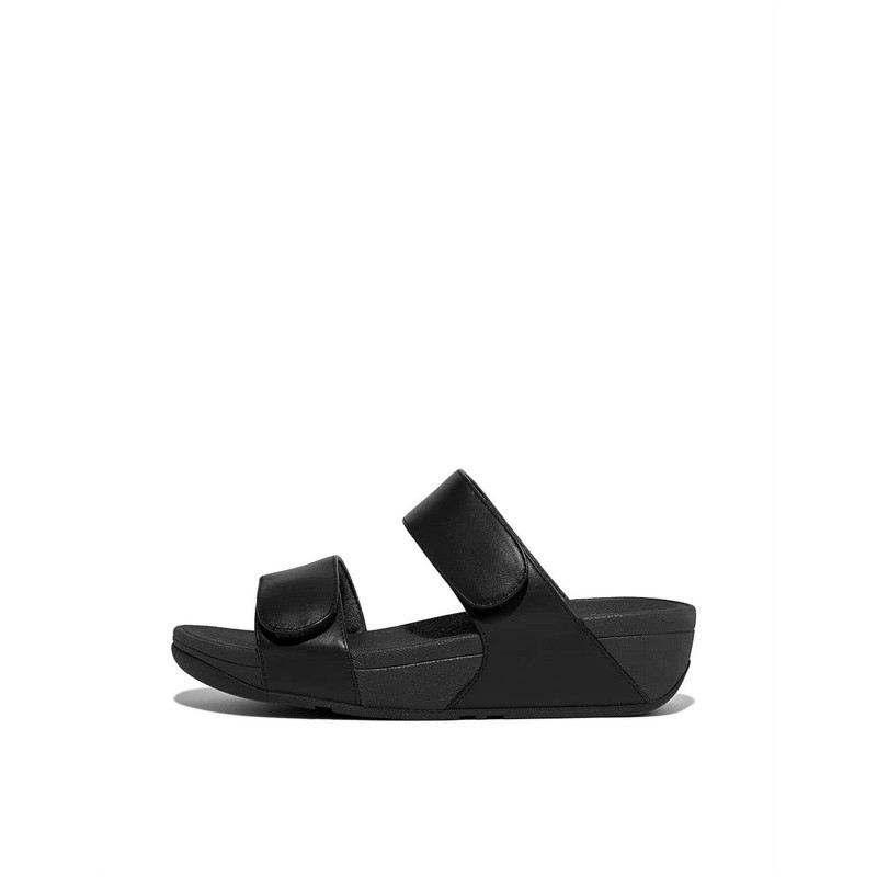FitFlop Lulu Adjustable Leather Slides | Shopee Philippines