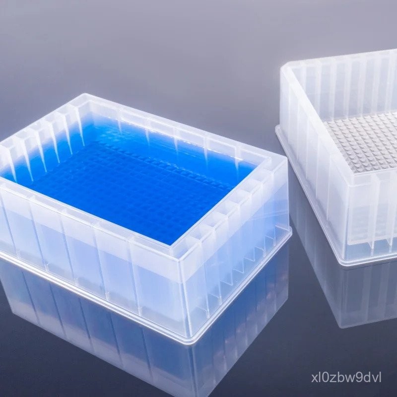 LTT 384 Well White Single Channel pvc Basin 12 Channel Reagent ...