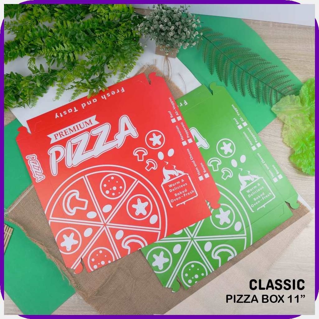 PIZZA|py-BOX&R~11%Y_INCHES:Ly_(25/Qj^BOXES) | Shopee Philippines