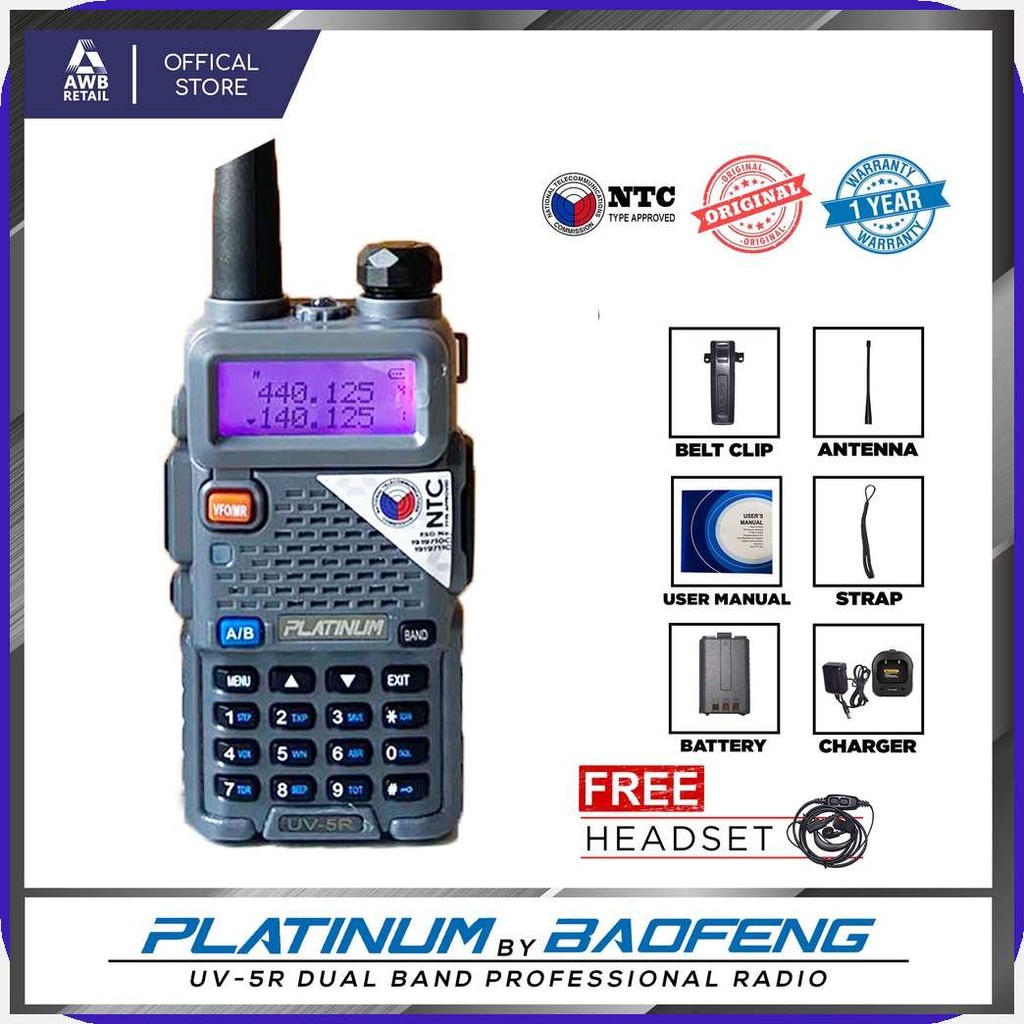 PLATINUMQX`by[D/BAOFENG>x)UV-5R}q)Dual}S)Band}U)Professional}GZ)Radio ...