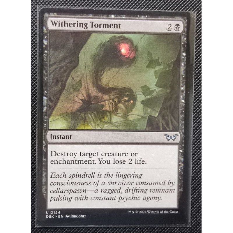 Withering Torment - Duskmourn: House of Horror (DSK) | Shopee Philippines