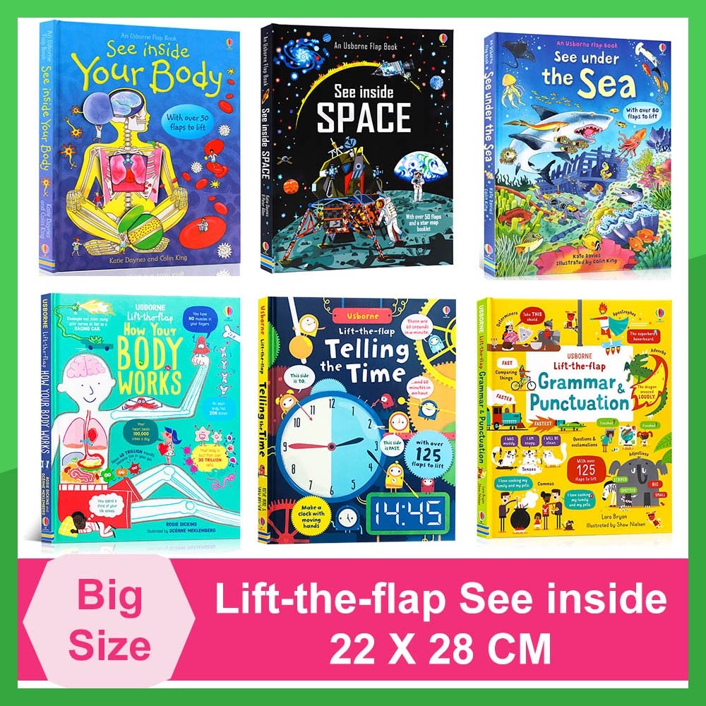 Usborne$J>Look{P.Inside%v+Your+Vw+dh@Body@rL+k@Wf+Science 3D Flap Book ...
