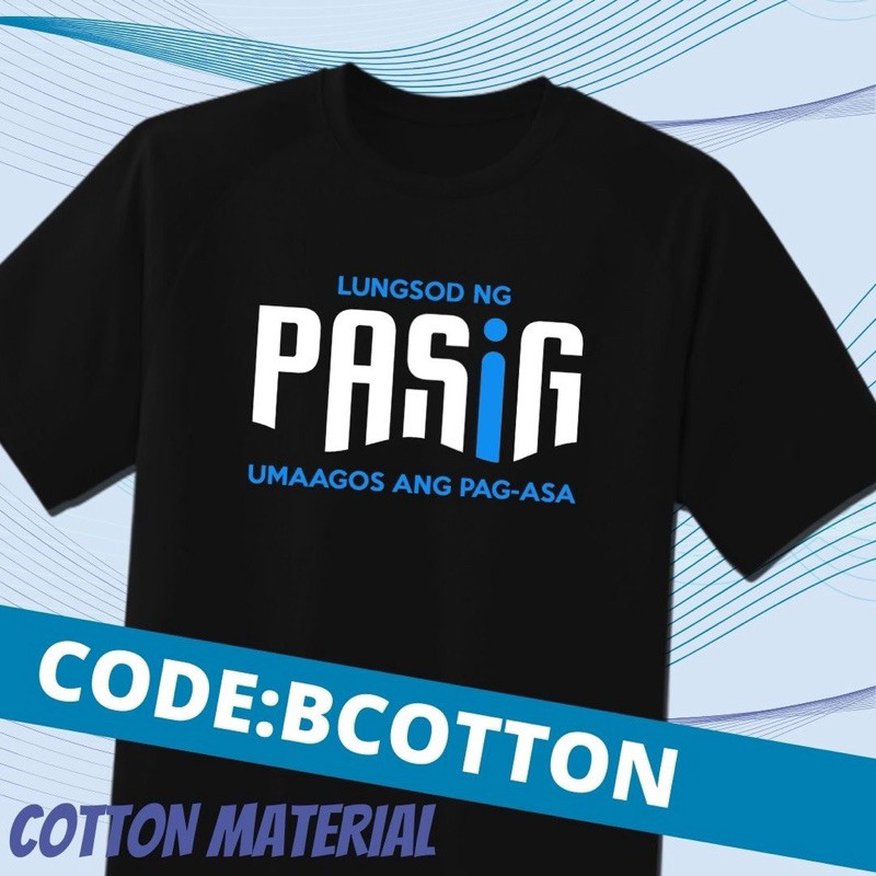 Pasig Customized Print T shirt for Men and Women Made in cotton COD ...