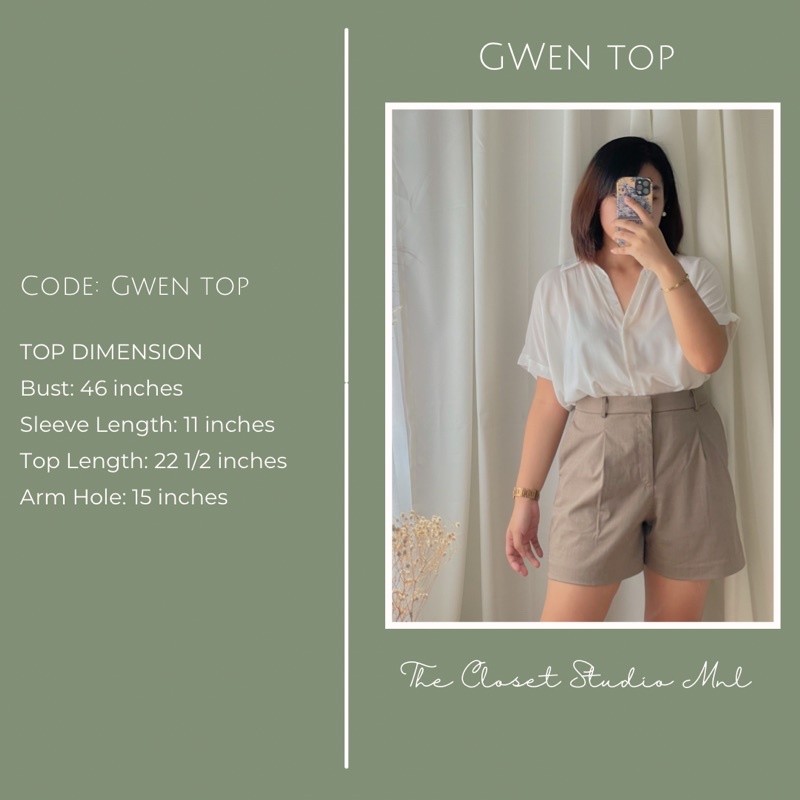 GWEN$h.BUTTON[xC=DOWN+hu;TOP;i&(BASIC;Y`OVERSIZED) | Shopee Philippines