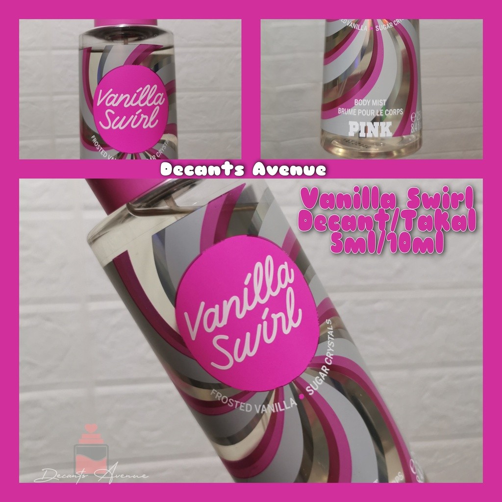 Vanilla Swirl - Victoria's Secret Pink 1mL 3mL 5mL 10mL | Shopee ...