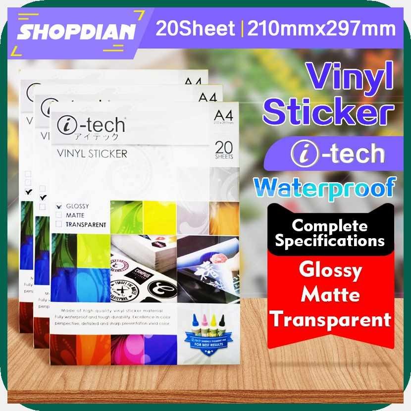 ITech|FL_Vinyl,Sv[AH@Sticker,sk[Waterproof,Fy[Matte,vD[/,Sy[Glossy,iM ...