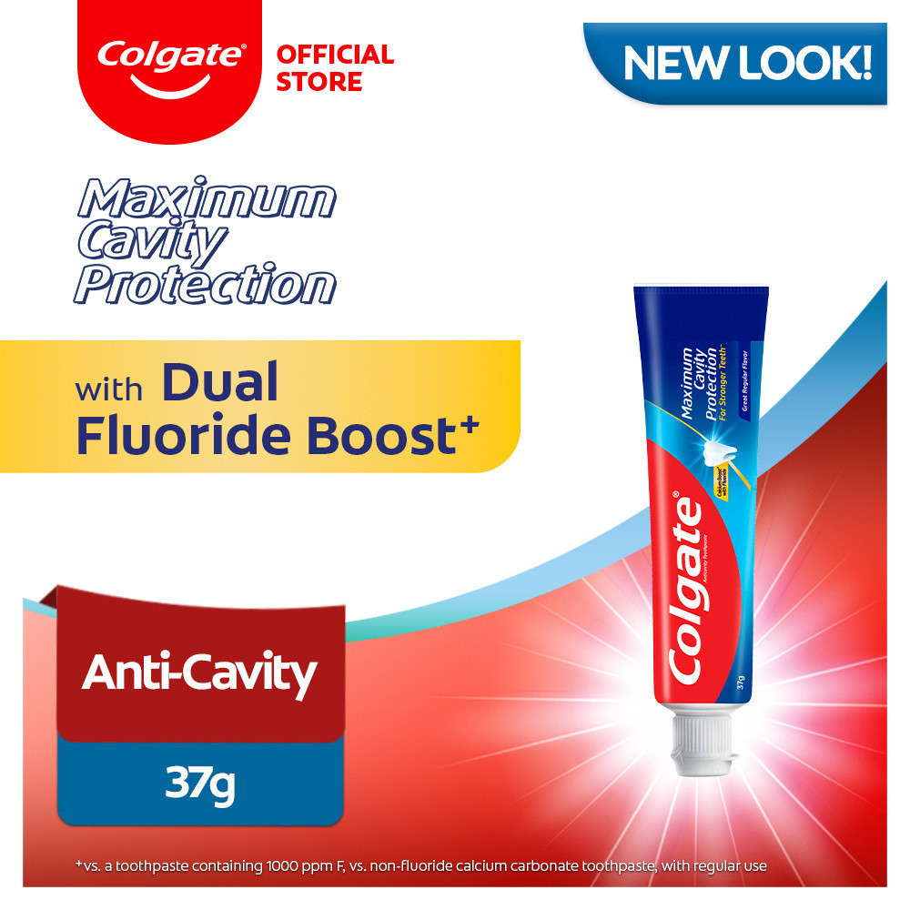 Colgate Maximum Cavity Protection Anti-Cavity Family Toothpaste Great ...