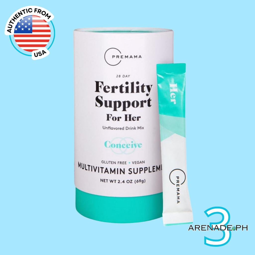 Premama Fertility Support For Her Conceive Unflavored Drink Mix 69g ...