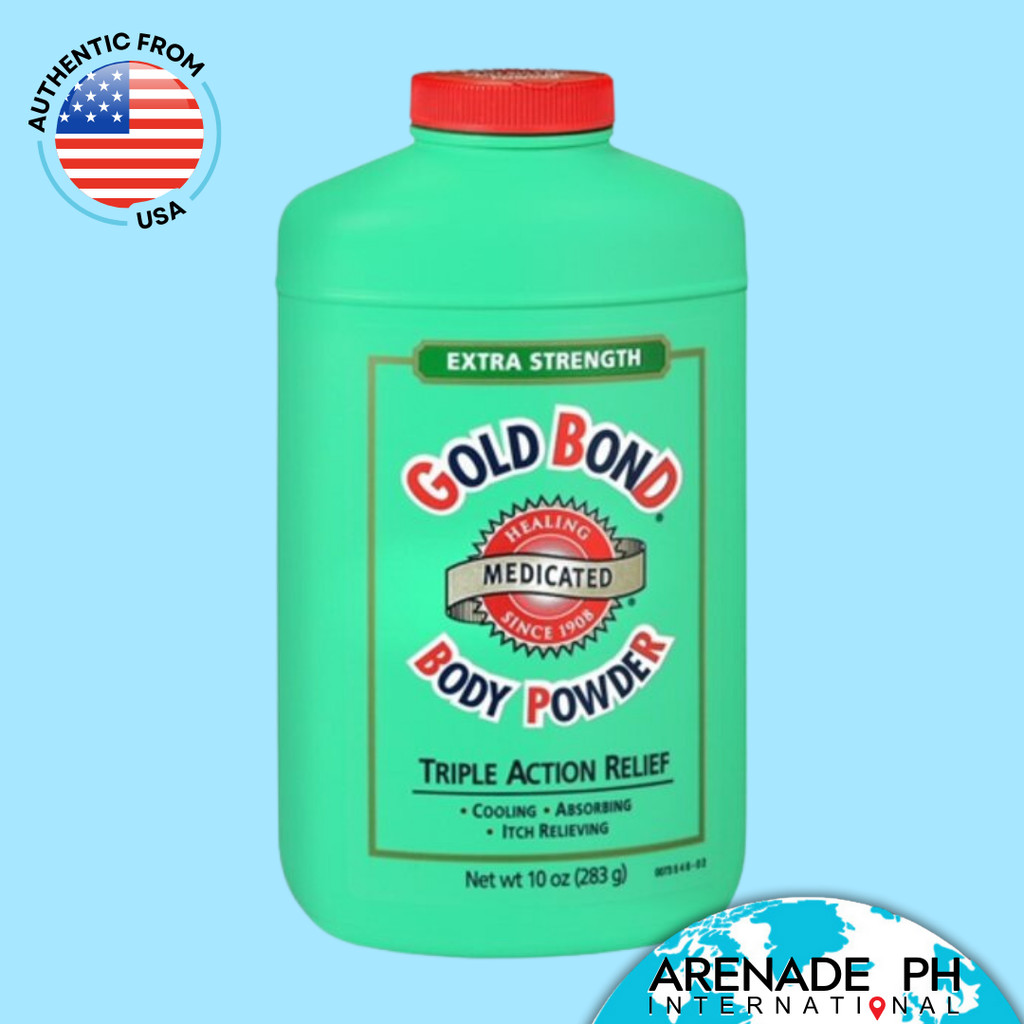 Gold Bond Medicated Extra Strength Powder Triple Action Relief 10 oz ...