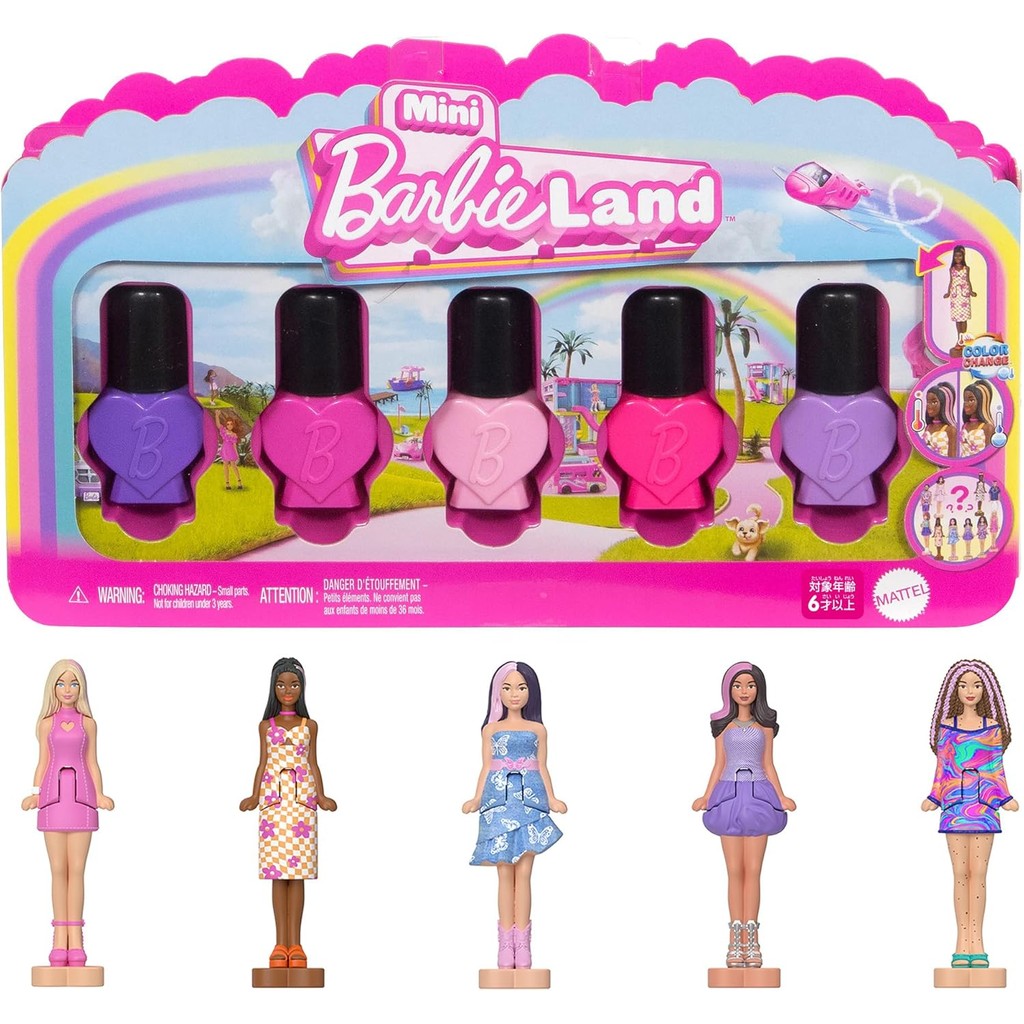 genuine product Barbie doll Barbie JGL28 Mini Barbie Land Fashionistas ...