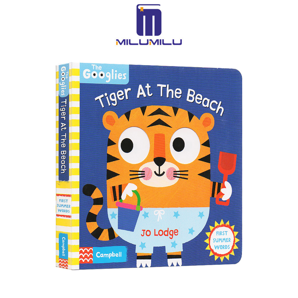 Milu Picture Book Wiggle And Giggle Tiger At The Beach Toddler Agency ...