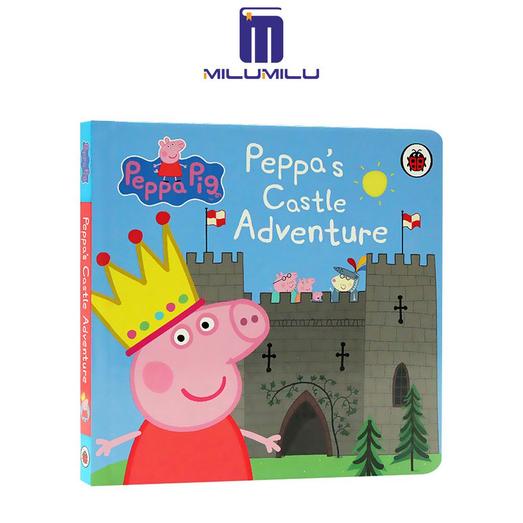 Peppa Pig Peppas Castle Adventure Board book by NA Original English ...