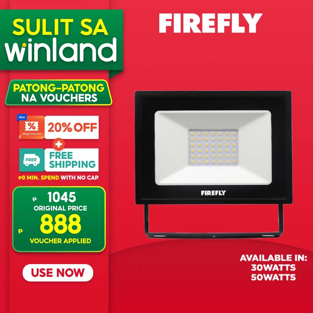 Firefly by Winland Basic Series Terra LED Floodlight ( 30W-50W / 220 ...