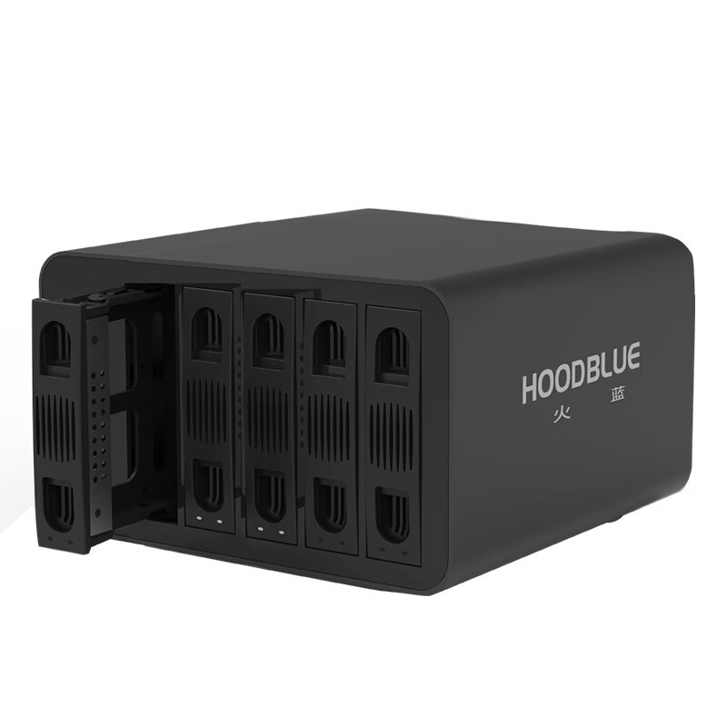 ♚HOODBLUE DS5030 Disk Array Cabinet Five-disk RAID Disk box Eight RAID ...