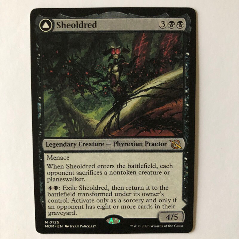 Playtest Card - Sheoldred (MOM) | Shopee Philippines