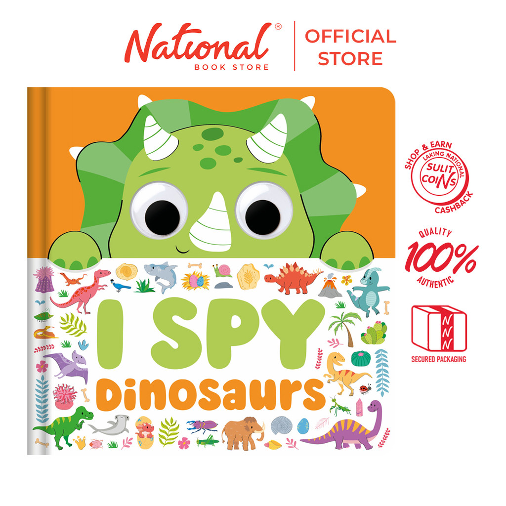 I Spy Dinosaurs - Board Book - Picture Books | Shopee Philippines