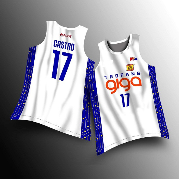 PBA JERSEY | TNT Tropang Giga White Roger Pogoy #16 Jersey | Customize ...