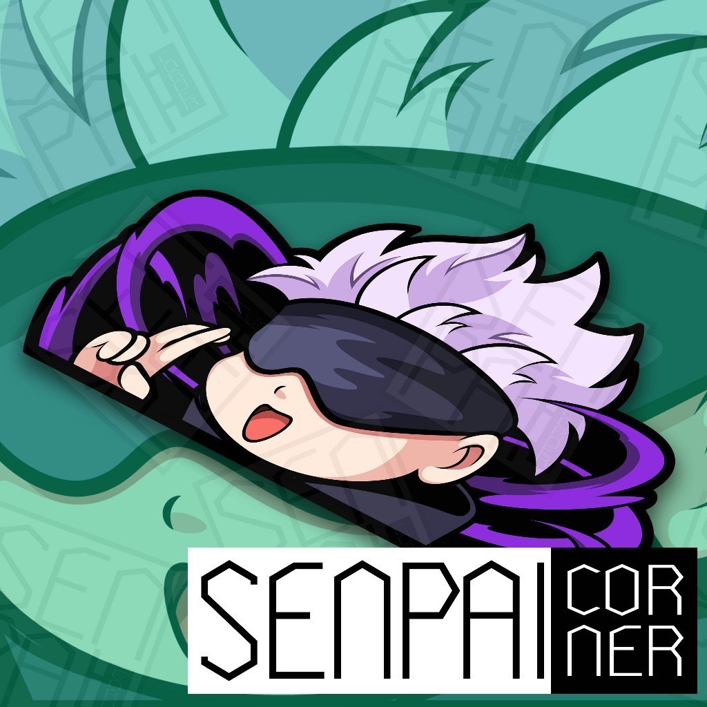 Jujutsu Kaisen Gojo Peeker Sticker | Shopee Philippines