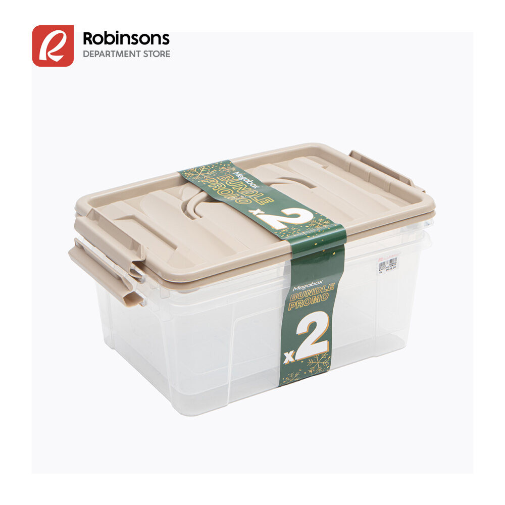 (BUNDLE OF 2) Megabox Carri-Mi Series 5L Storage Box (Assorted ...