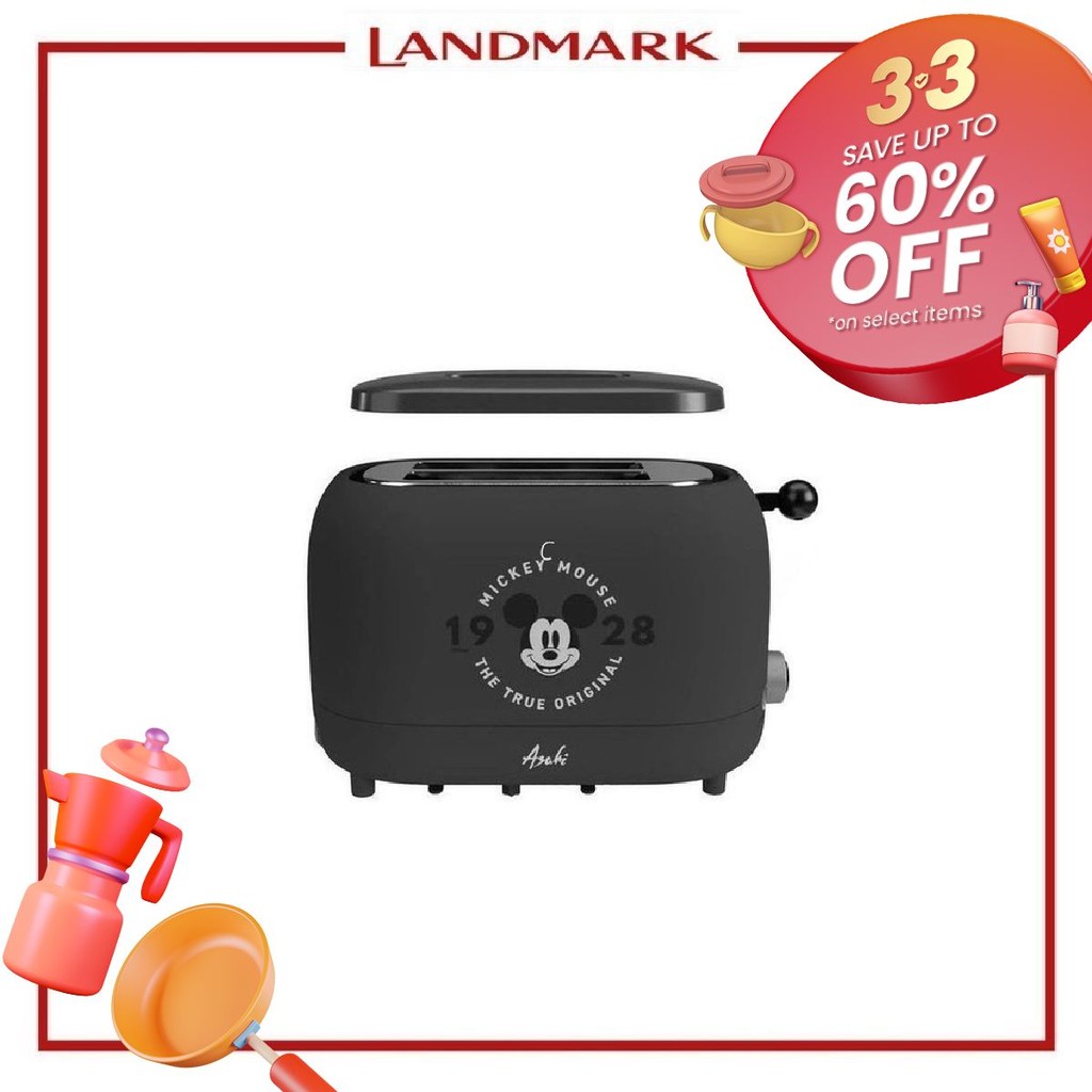Asahi Mickey Mouse Design Pop-up Bread Toaster | Shopee Philippines