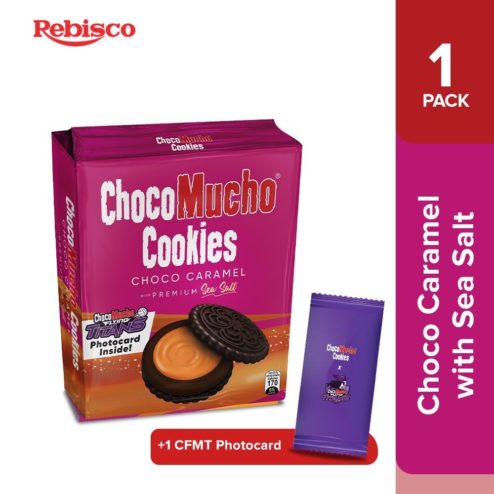 Choco Mucho Cookies Choco Caramel with Sea Salt +1pc CMFT Photocard 32 ...