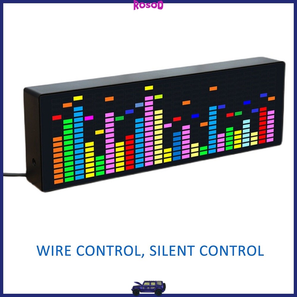 Led Music Spectrum Analyzer Color Screen Indicator LED Level Music PC ...