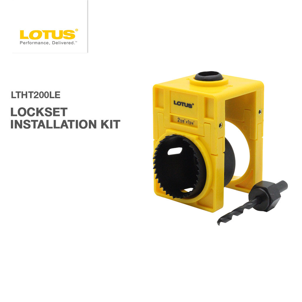 Lotus Lockset Installation Kit LTHT200LE - Door Hardware & Locks ...