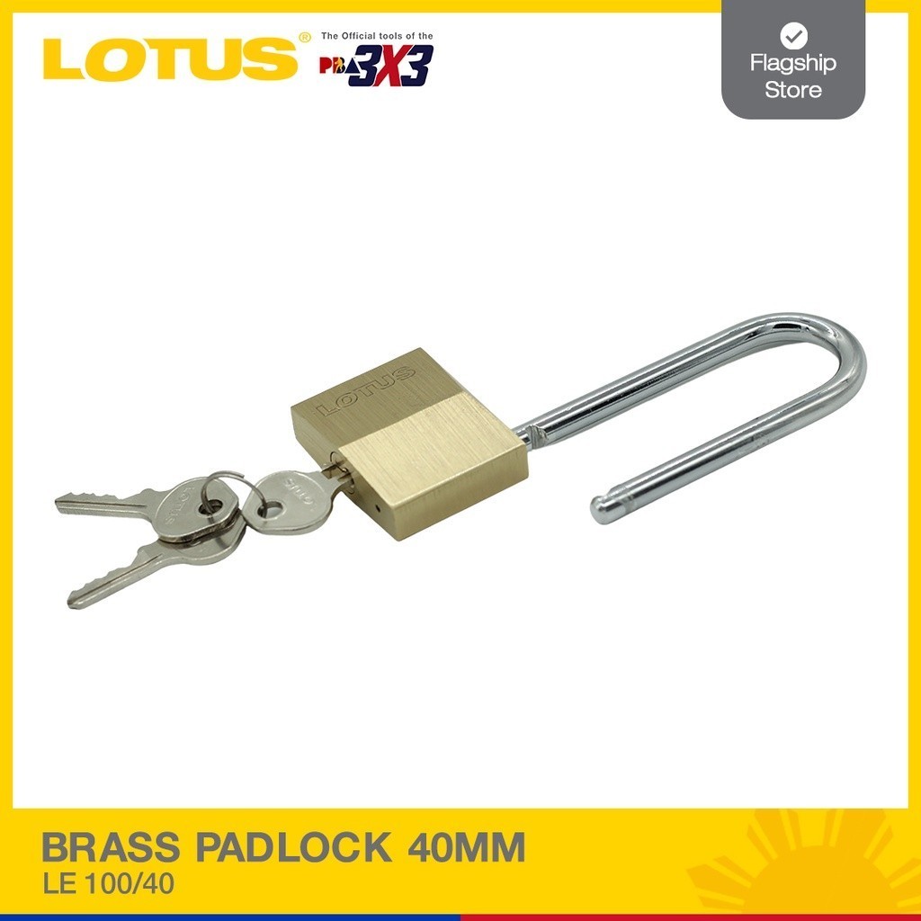 Lotus Brass Padlock - Door Hardware & Locks | Shopee Philippines